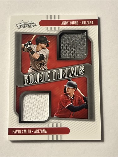 2021 Panini Absolute - Rookie Threads Duals #RTD-AY Andy Young Pavin ...