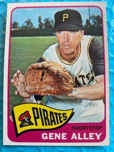 1965 Topps Baseball set break #121 Gene Alley NM/MT | eBay