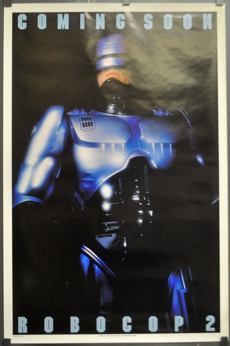 Robocop 2 1990 Original Onesheet Movie Poster Robocop 2 1990 Movie