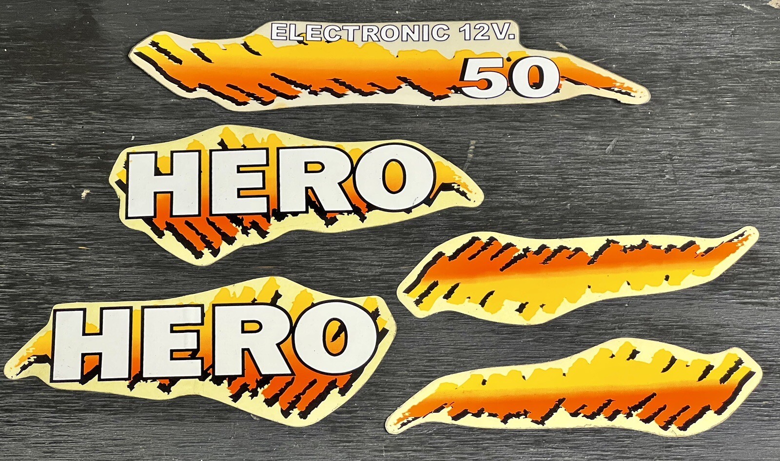 Vintage Original Electronic 12v Tomos 50 HERO Moped Decals NOS Stickers ...