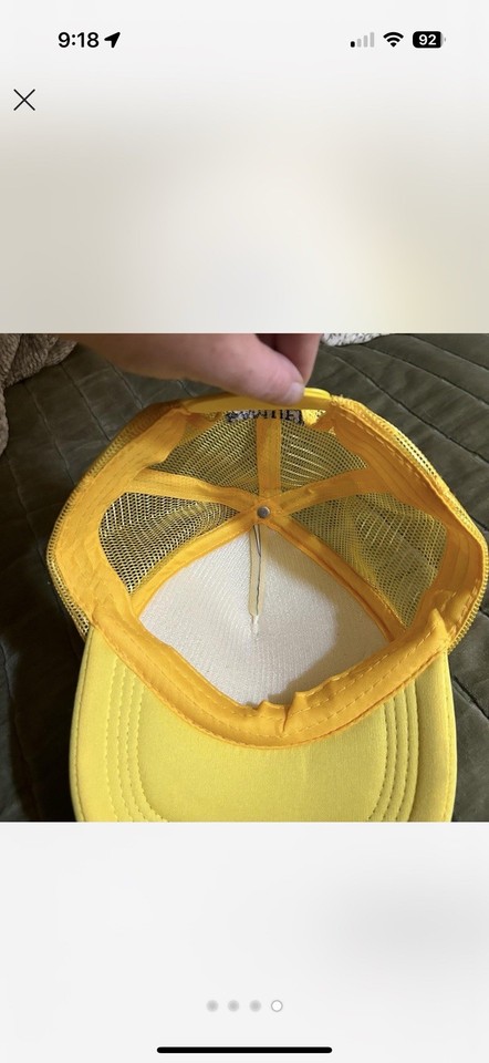 Samuel Adams Beer Summer Ale Mesh Foam Trucker Hat Yellow SnapBack Cap ...