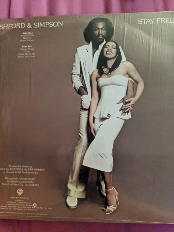ASHFORD & SIMPSON Stay Free LP Vinyl VG++ Cover VG++ Sleeve | eBay