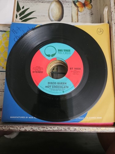 Hot Chocolate Disco Queen 45 rpm Promo 1974 VG | eBay