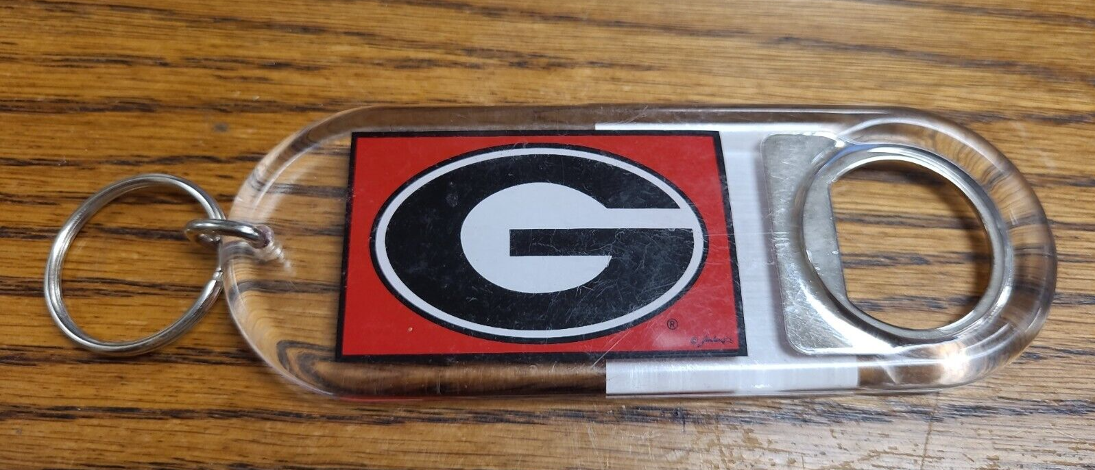 University of Georgia Bulldogs Key Chain Bottle Opener by Game Day ...