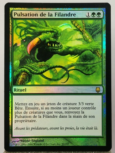Magic - MTG - Pulsation de la Filandre FOIL Sombracier - Rare - Rituel ...