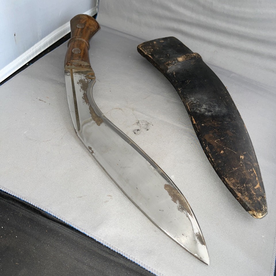 Beautiful Detail Vintage Kukri Fighting Knife Full Tang | eBay