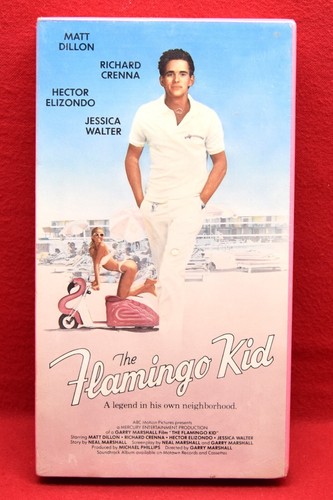 New Sealed VHS Tape The Flamingo Kid Matt Dillon ABC Motion Pictures ...