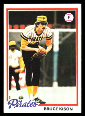 1978 Topps Bruce Kison #223 Pittsburgh Pirates Mid Grade Card | eBay