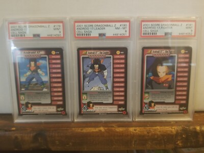 PSA Android 17 Card Lot Cell Saga Score Dragon Ball Z DBZ | eBay