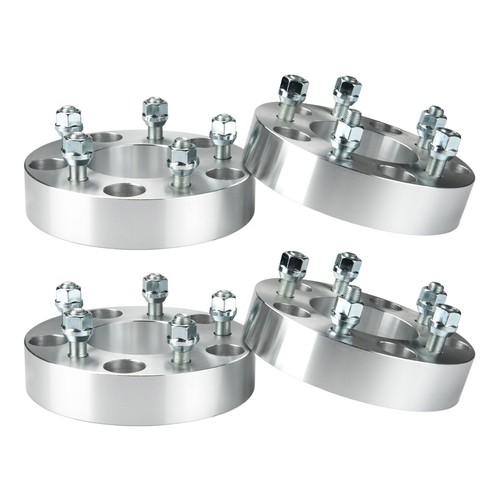 4 Pcs 1.5" 5x5.5 to 5x5 Wheel Adapters 1/2"x20 Studs For Ford Dodge to ...