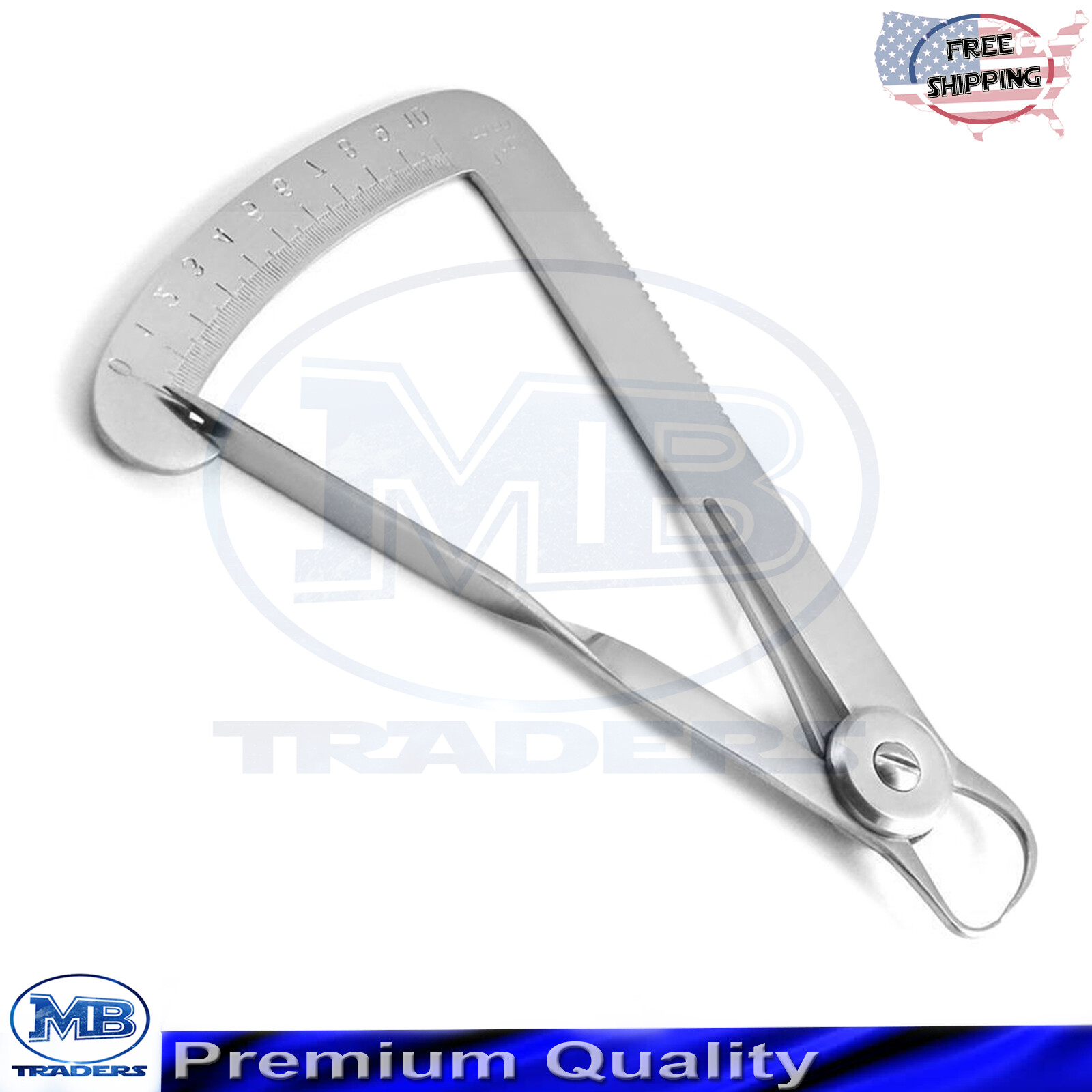 Dental Iwanson Crown Gauge Thickness Measuring Spring Caliper Lab ...