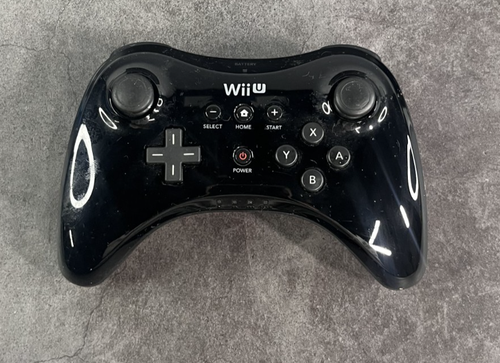 Genuine, Official Nintendo Wii U Pro Controller Wireless [WUP-005] Black | eBay