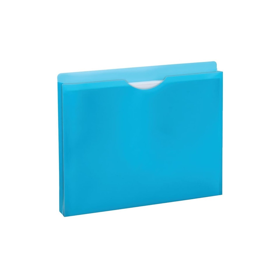 Pendaflex Glow Poly File Jacket Letter Polypropylene Assorted 5/Pack ...