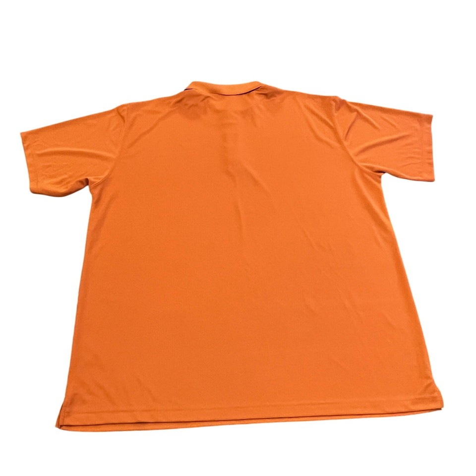 Texas Longhorn Logo Apparel Burnt Orange Solid Polo Shirt Men's Size ...