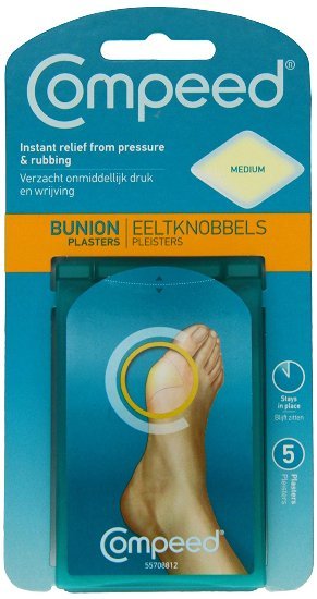COMPEED Bunion Plasters 5 S Instant Relief From Pressure & Rubbing ...