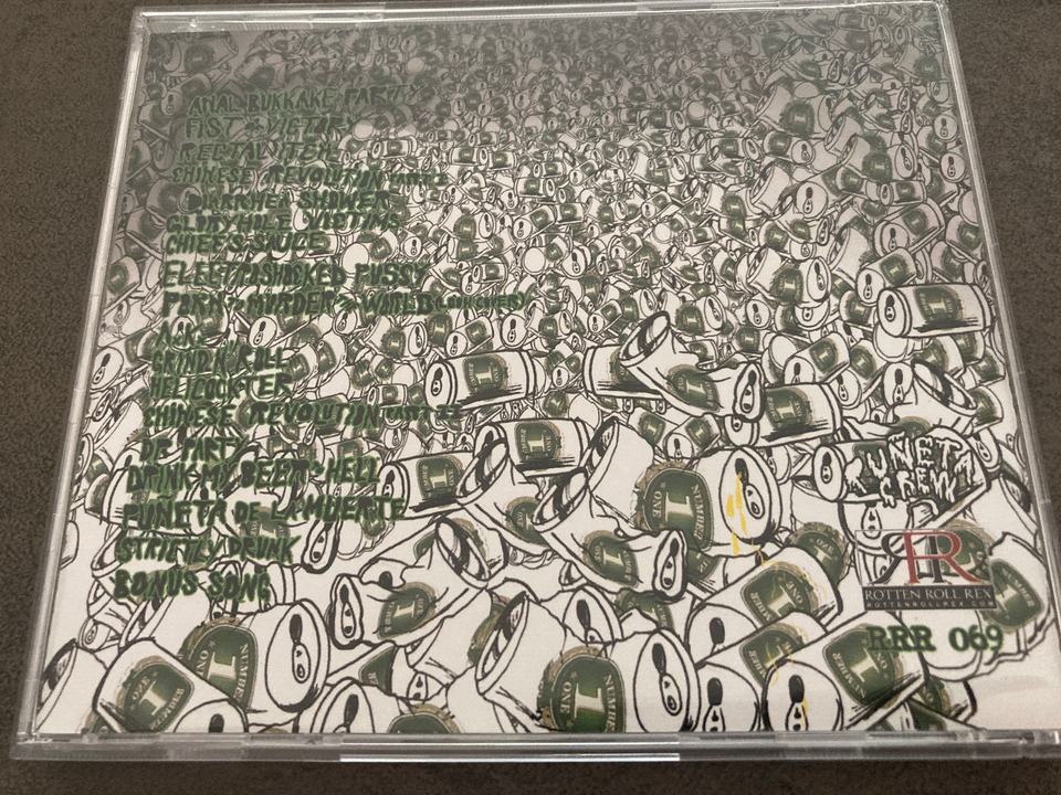 ANALKHOLIC - Strictly Drunk CD Goregrind Gutalax Rompeprop Gronibard ...