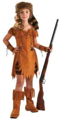 Danielle Boone Daniel Frontier Hero Explorer Fancy Dress Halloween Teen ...