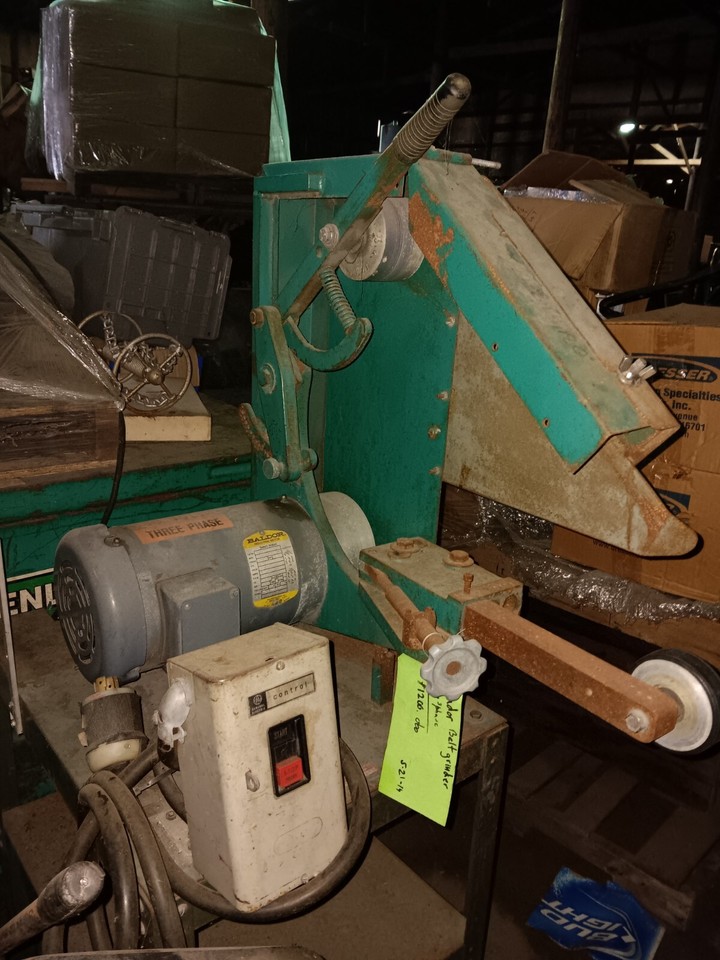 Stephen Bader Abrasive Belt Grinder, Knife Making Or Shop Grinder | eBay