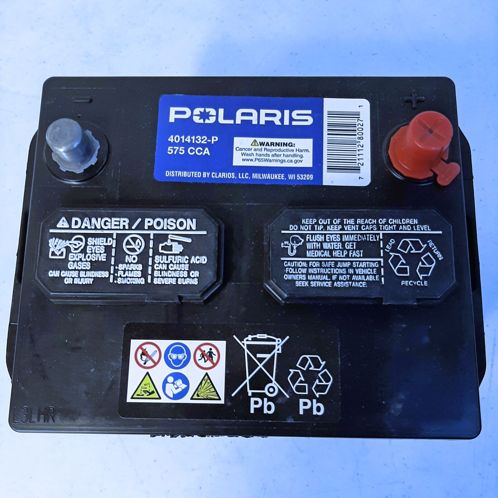 Polaris 575 CCA Lead Acid Battery 4014132-p OEM for sale online | eBay