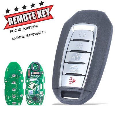 Smart Remote Key Fob for Infiniti Q50 Q60 2019 2020 2021 2022 KR5TXN7 ...
