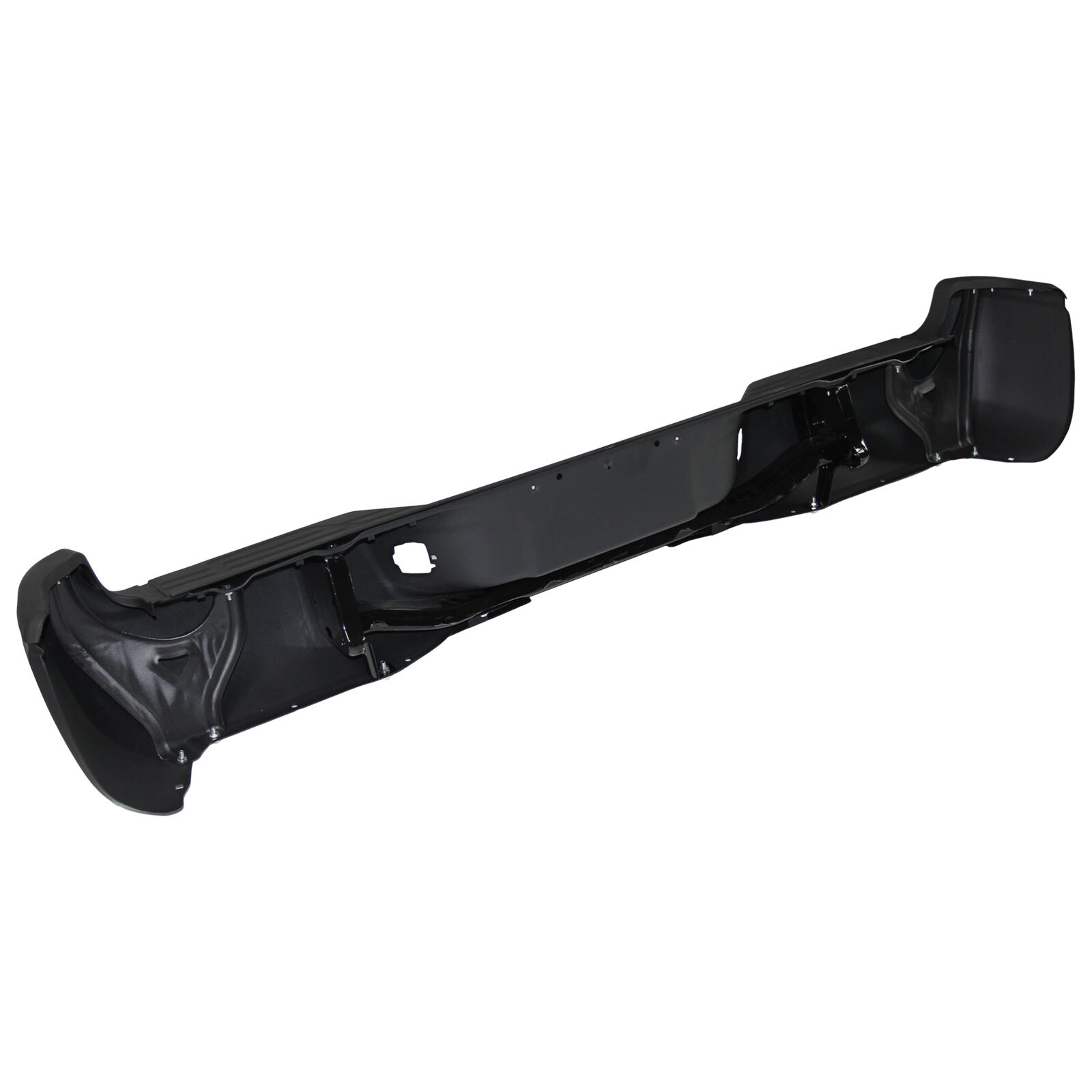 Black Complete Rear Step Bumper Assembly For Toyota Tacoma 2005-2015 ...