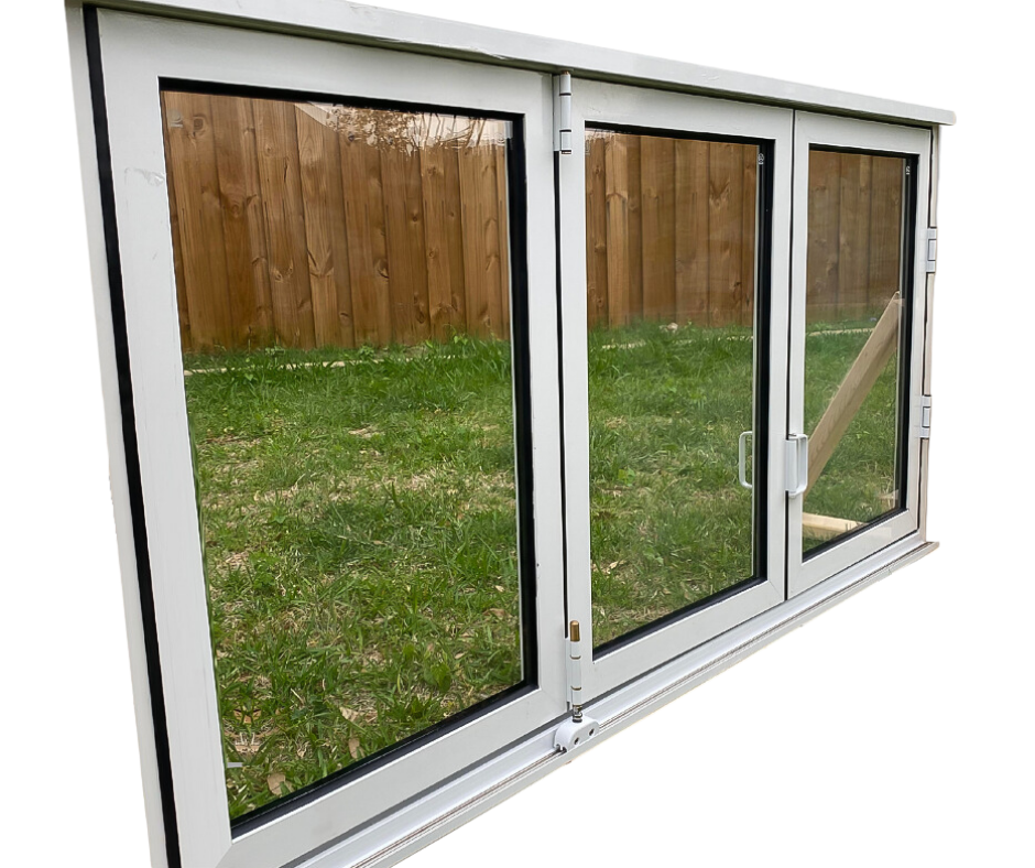 Bifold Patio Window 6x4' | New White | Elevate Your Patio | Commercial ...