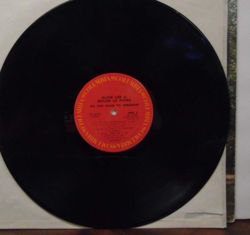 Alvin Lee & Mylon Le Fevre on the Road to Freedom vinyl AL 32729 ...