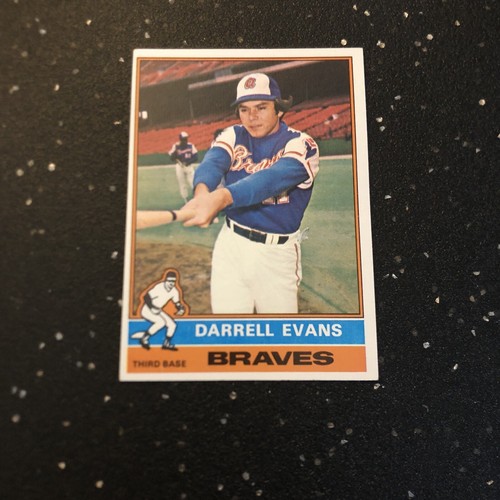 Darrell Evans 1976 Topps Baseball #81 MLB Atlanta Braves Third Base | eBay