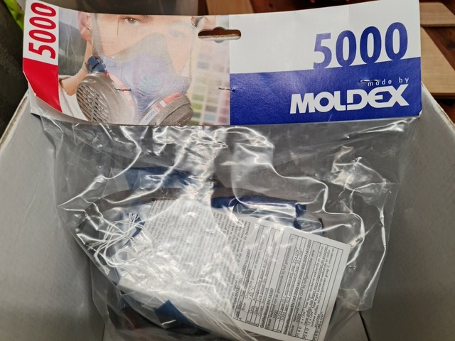 Moldex 5584 Size Medium/large Ffa2p3 R D Half Mask - White for sale ...