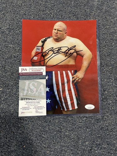 Eric Esch Butterbean Autographed Signed 8x10 Photo JSA COA Boxing Rare ...