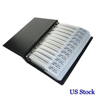 170 Values 8500 pcs R1206 1% SMD Resistors Assortment Kit Sample Book ...