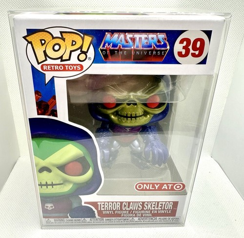 Funko Pop Masters of the Universe : TERROR CLAWS SKELETOR #39 Metallic ...