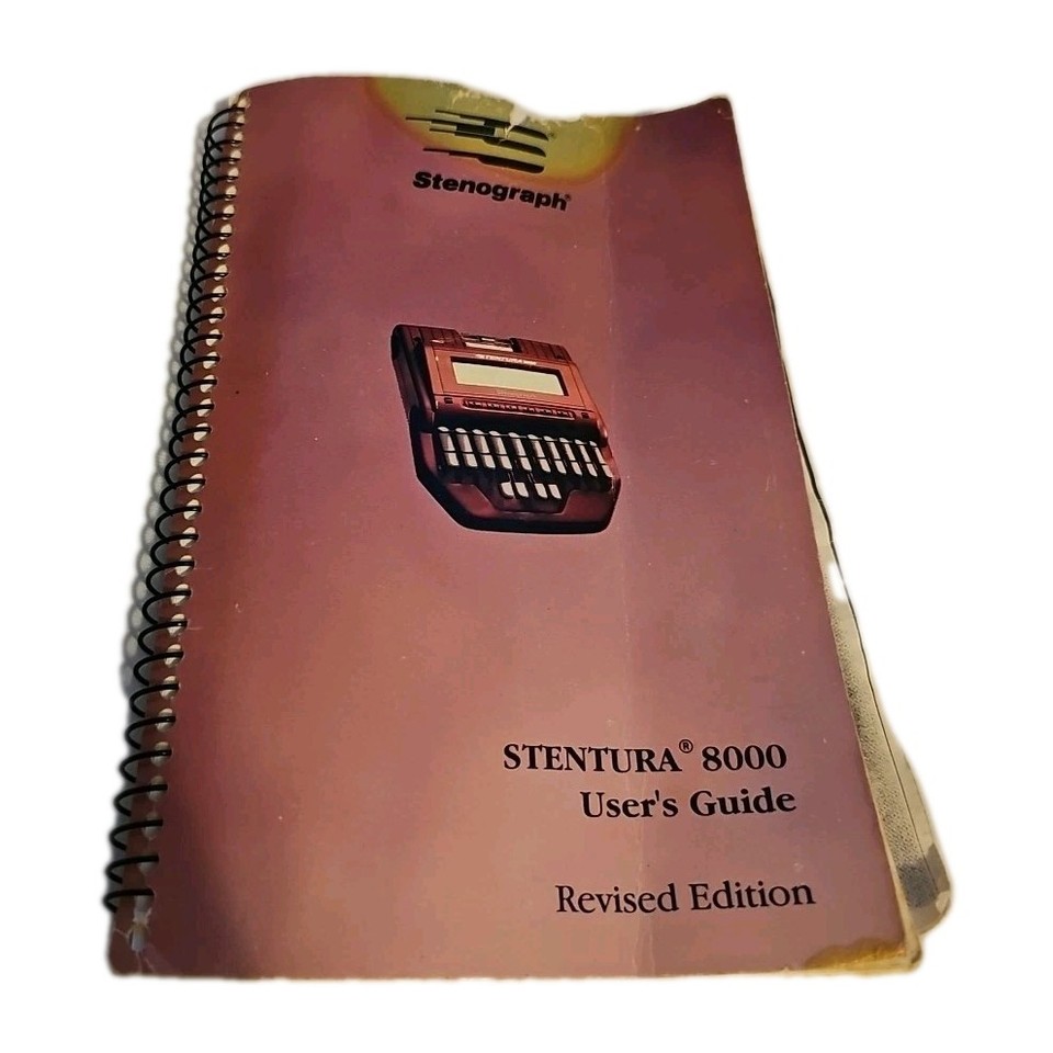 Stenograph Stentura 8000 Electric Court Reporting Machine | eBay