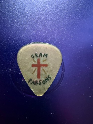 GRAM PARSONS - - - STAGE USED guitar pick !!!! VERY RARE !!!! #1 | eBay