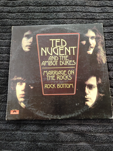 Ted Nugent Amboy Dukes Marriage on the Rocks Vinyl Record | eBay