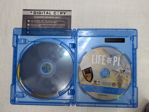 Life of Pi (3D Blu-ray/DVD, 2012, 3-Disc Collector's Edition) w ...