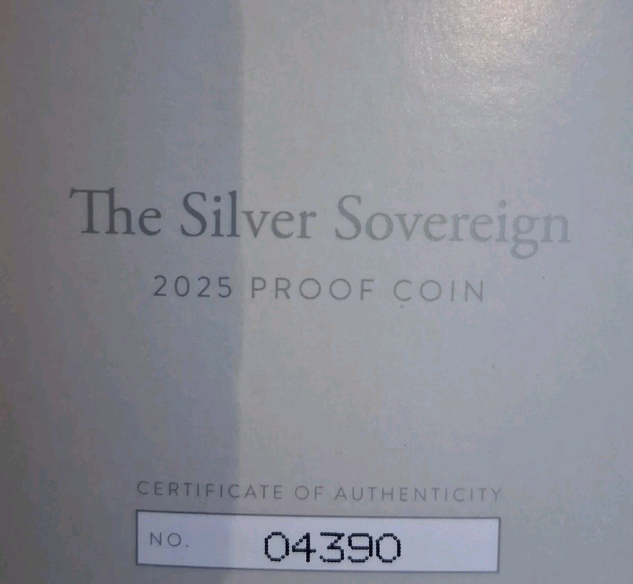 Rare Silver Sovereign Coin 2025 In The Box | eBay UK