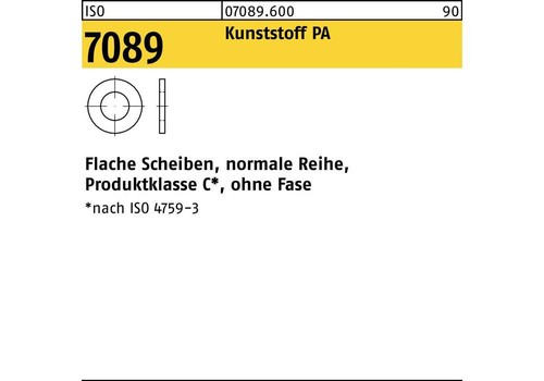 BUFAB Unterlegscheibe ISO 7089 o.Fase 30 Polyamid | eBay