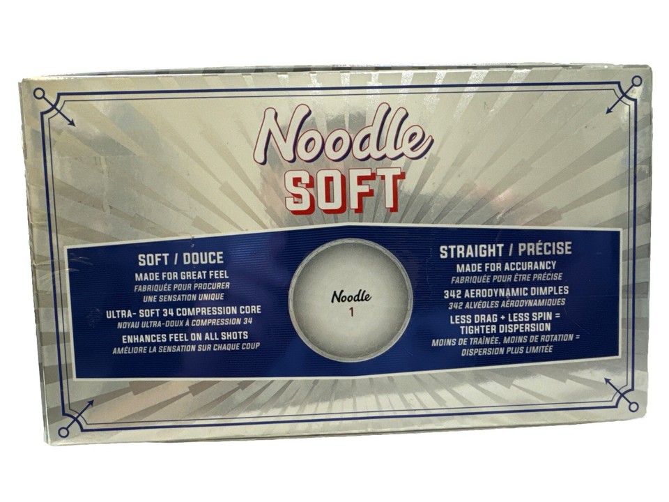 Noodle Soft Golf Balls, 15 Pack Feel the Distance 888167716756 | eBay