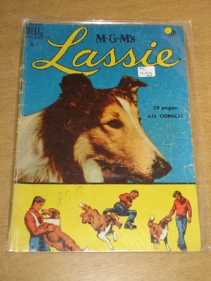 LASSIE #1 G (2.0) DELL COMICS MGM 52 PAGES OCTOBER 1950 SCARCE | eBay