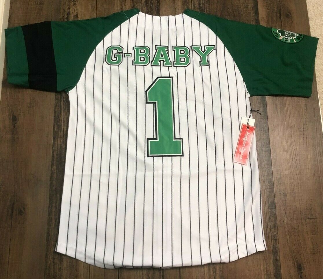 Hard Ball Movie G-Baby Kekambas Authentic Baseball Jersey by Headgear ...