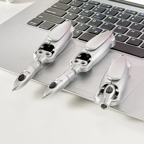 Squid Shaped Transforming Pen Cute Decompression Stationery Student | eBay