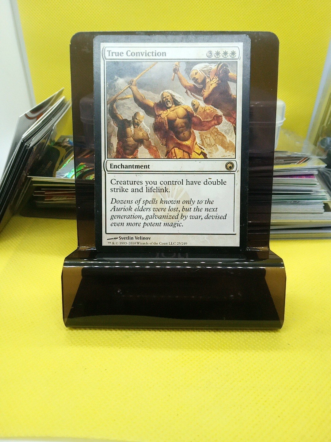 True Conviction ~ Scars of Mirrodin [ Excellent ] [ Magic MTG ] | eBay