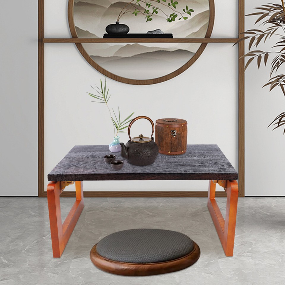 Flodable Wooden Folding Coffee Table Laptop Low Tea Table Tea Picnic ...