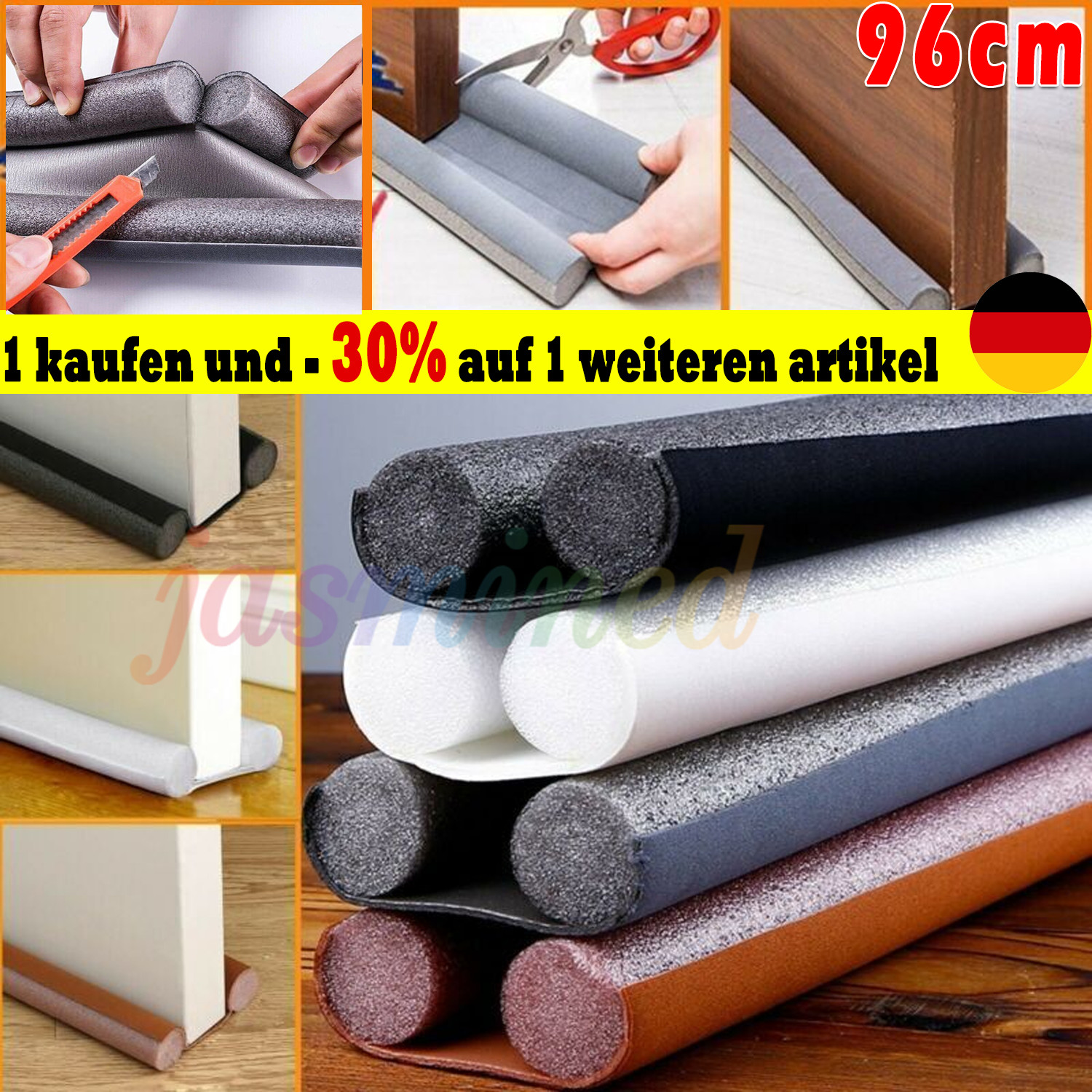 Zugluftstopper Tür Türdichtung Türisolierung Türbodendichtung. Zugluft ...