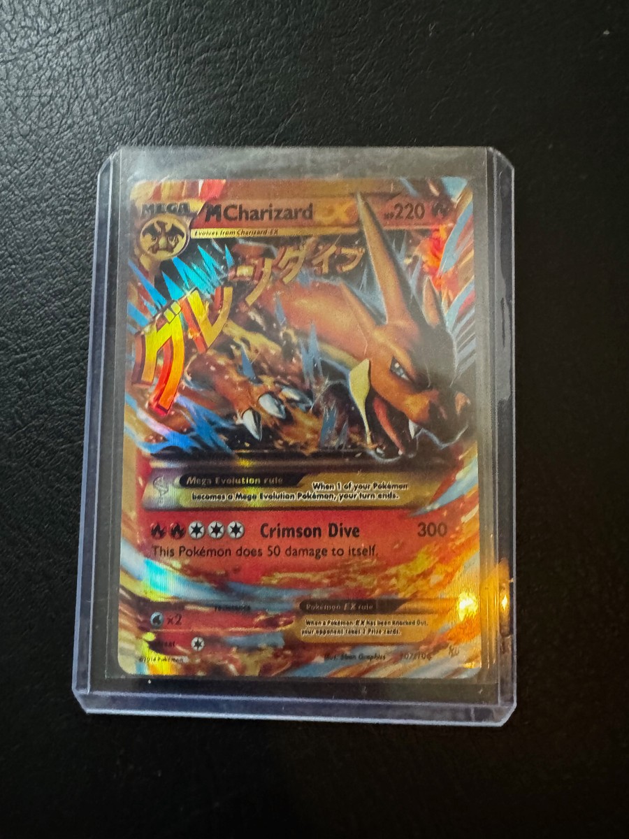 Mega Charizard Ex Card Secret Rare