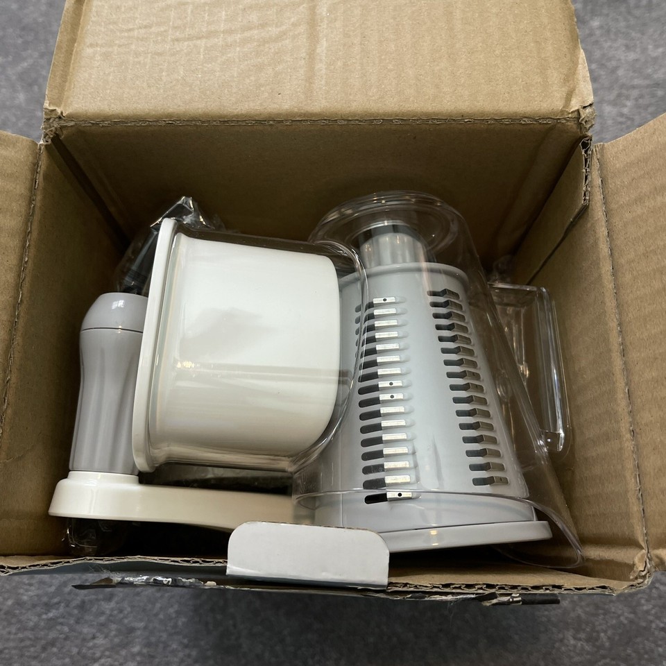 Rotary Cheese Grater Tumbling Box Shredder 5 Blade Suction Base Easy ...