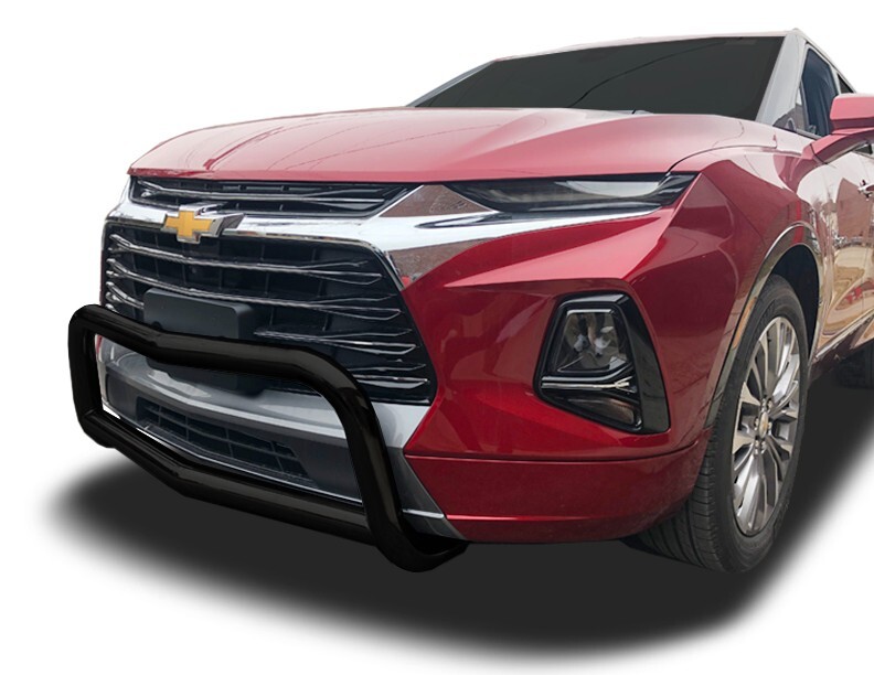 Fits 2019-2022 Chevy Blazer Black Front A-Bar Nudge Bar Bumper Guard ...