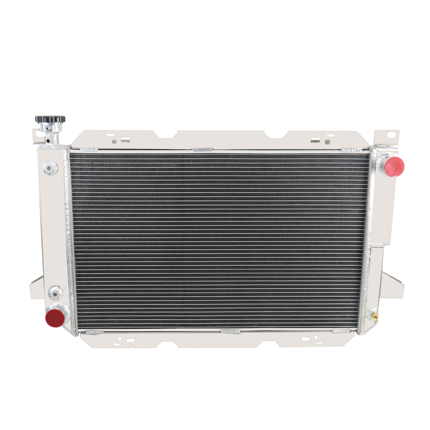 ASI 4 ROW Aluminum Radiator For 1985~1997 Ford F150 F250 F350 Bronco 5. ...
