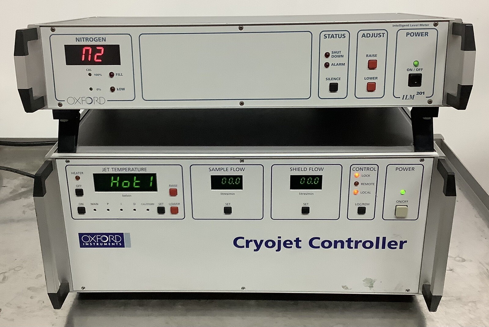 Oxford Instruments Cryojet Controller , Nitrogen Intelligent Level ...